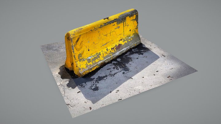 Road-barrier 3D models - Sketchfab