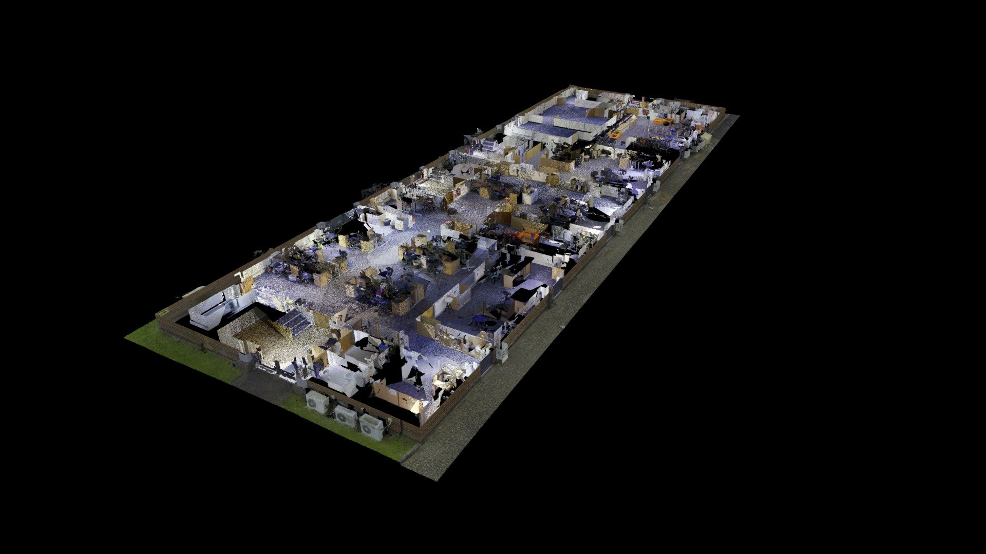 Hanborough House - 3D Point Cloud (H,C) - 3D model by Holding Page ...