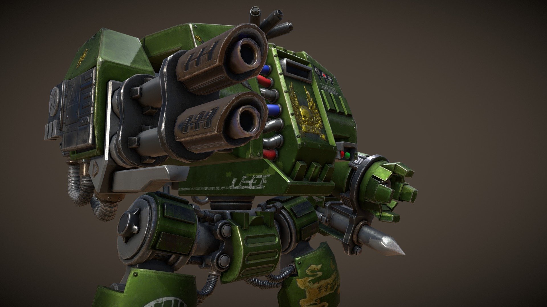 Dreadnought - 3D model by Lonping (@ms1241074107) [898658e] - Sketchfab