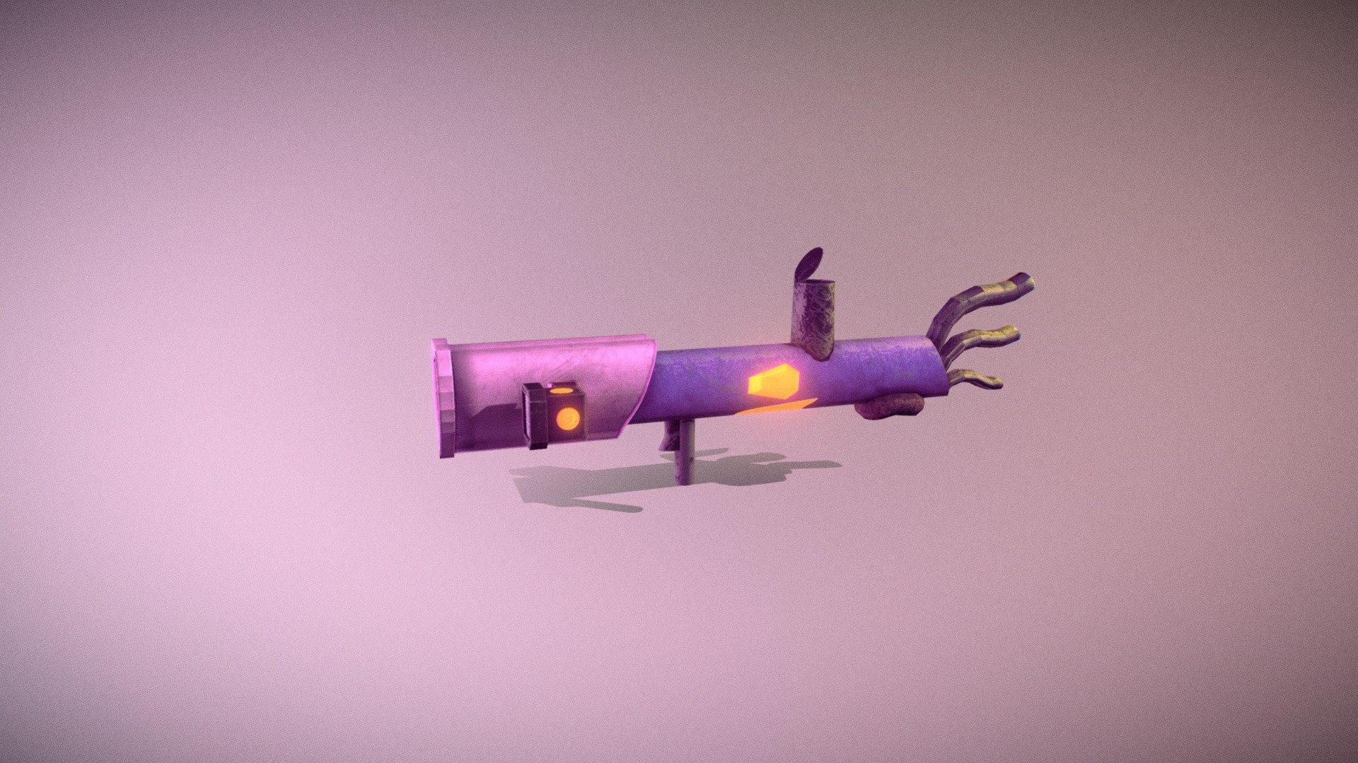 Lovely Bazooka - 3D model by Jangelmasa [8986a43] - Sketchfab