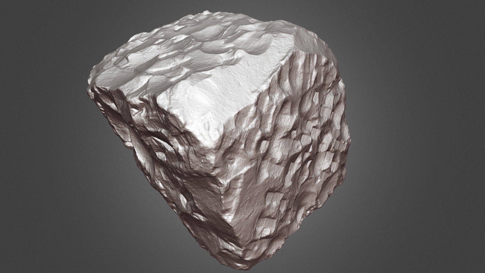 Unfinished Limestone Block inv. AS-2019-1219-15Y - 3D model by Institut ...