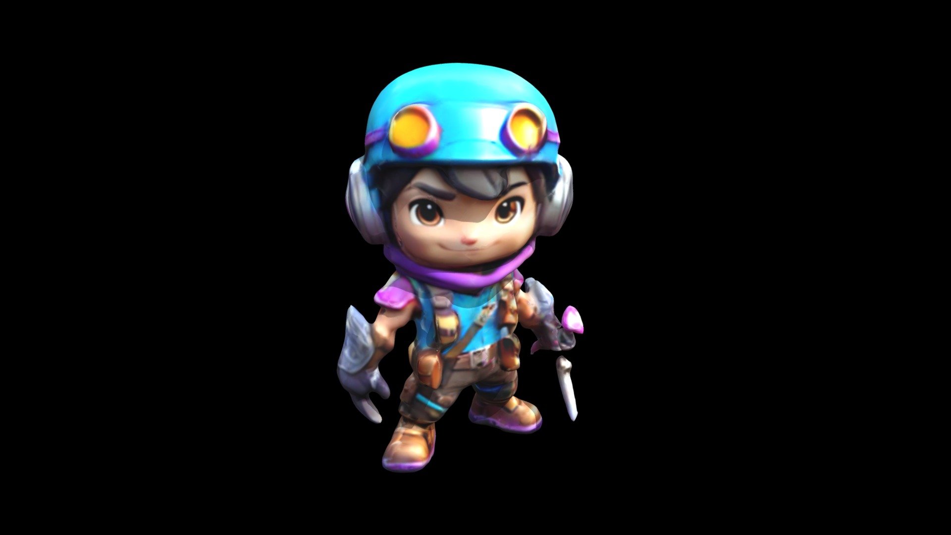Character PyonLee (Pyon)PyonLee, a warrior in th - Download Free 3D ...