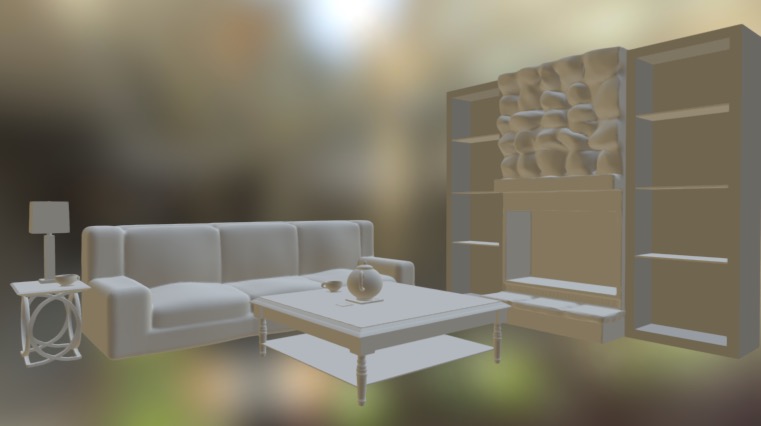 Living Room - 3D model by Heather Vancil (@hvancil) [898a6a4] - Sketchfab