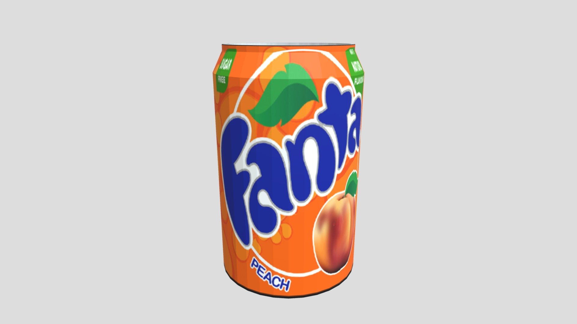 Fanta Can - 3D model by ESVZ [898ac69] - Sketchfab
