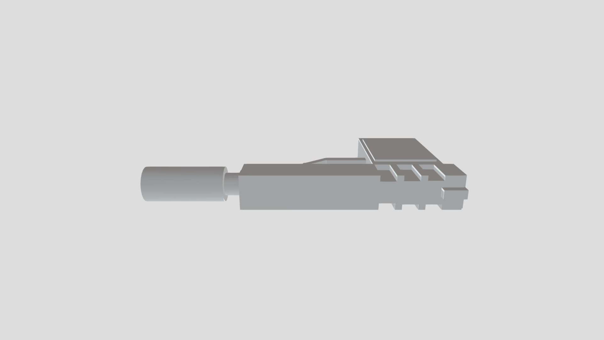 Simple Pistol - Download Free 3D model by GizmoWizard [898b77e] - Sketchfab