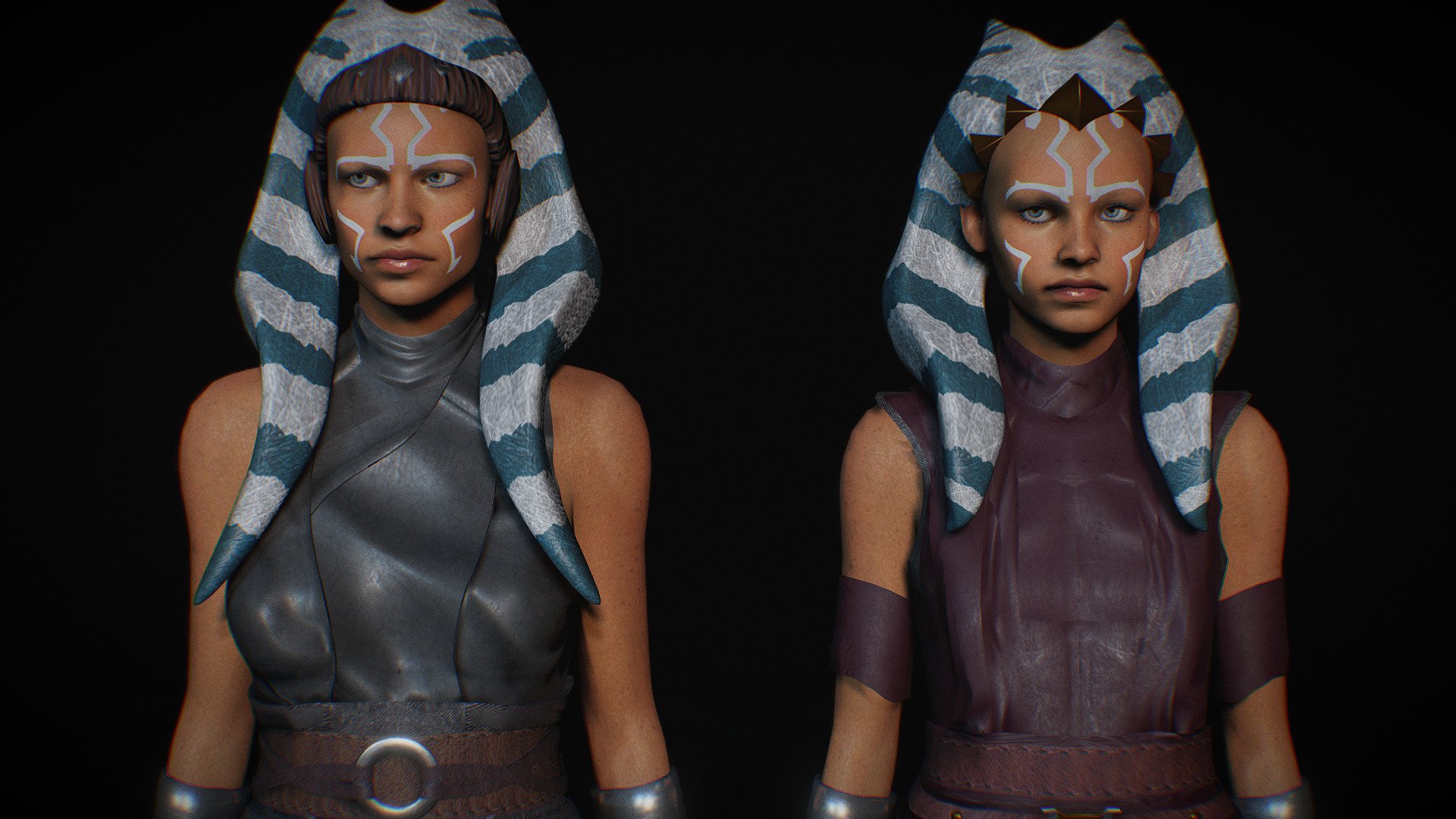 Ahsoka 2 (WIP) - Buy Royalty Free 3D model by Cg Stuff (@bokeh ...