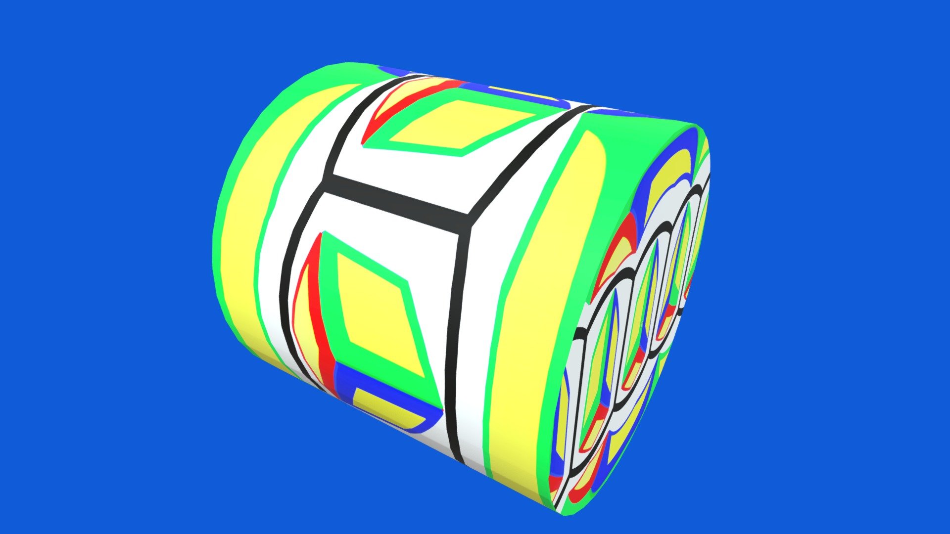 GLB Cylinder 1 x 1 x-axis - Download Free 3D model by fasteng [898ebfb ...