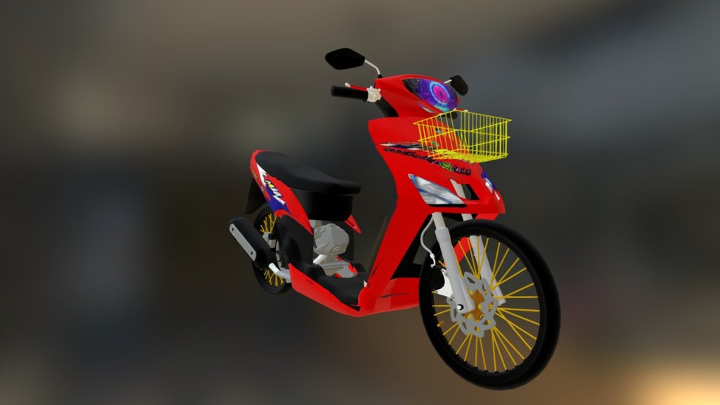 Mio Merah - 3D model by rizkya9g [898fc9b] - Sketchfab