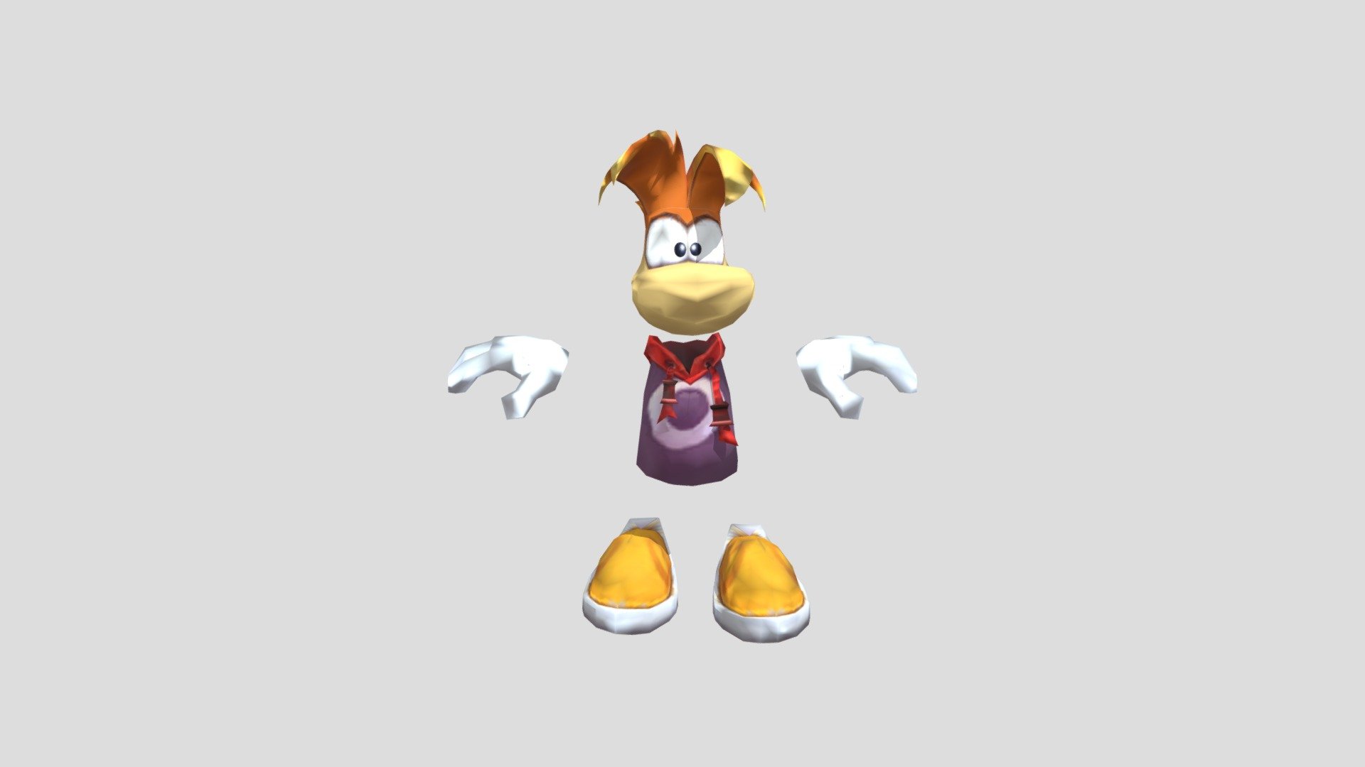 Rayman - Download Free 3D model by Gusifer719 (@Gusifer71) [899013e ...