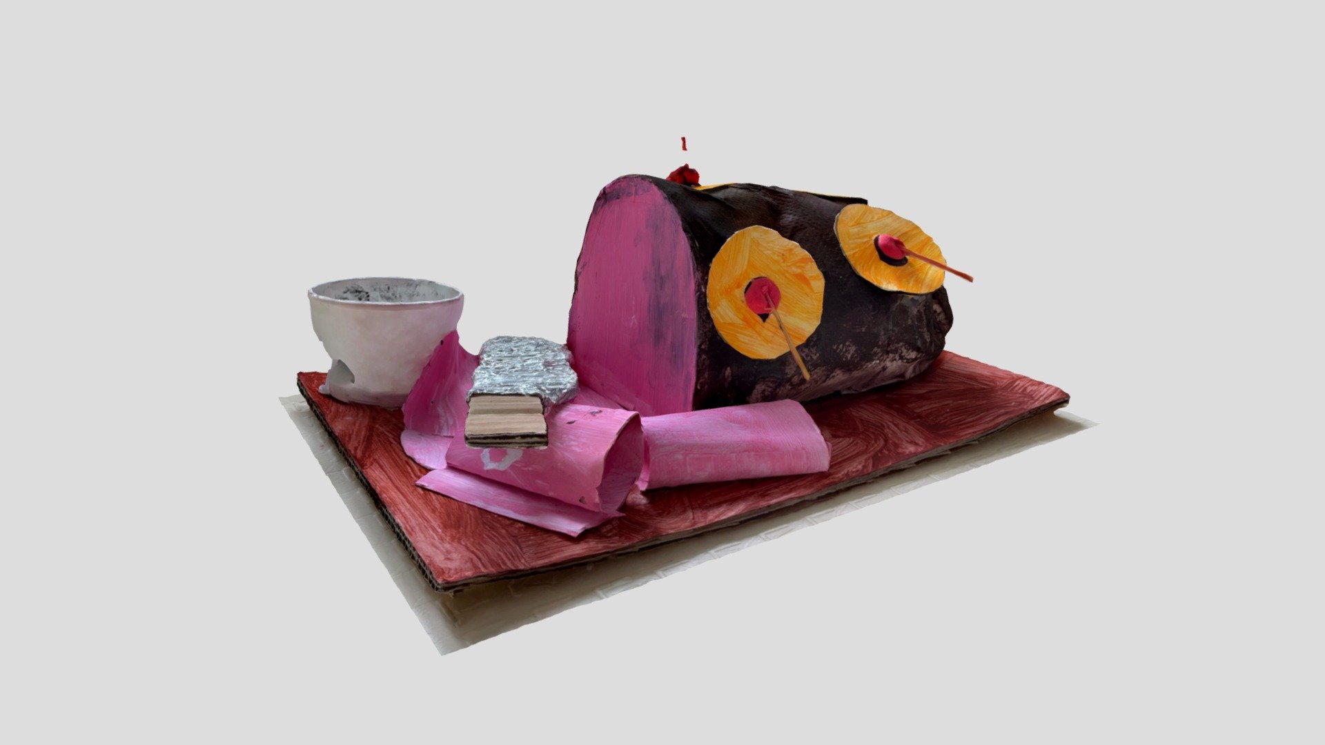 Roast Ham - Download Free 3D model by Oscar (@0scartong) [8990d03 ...