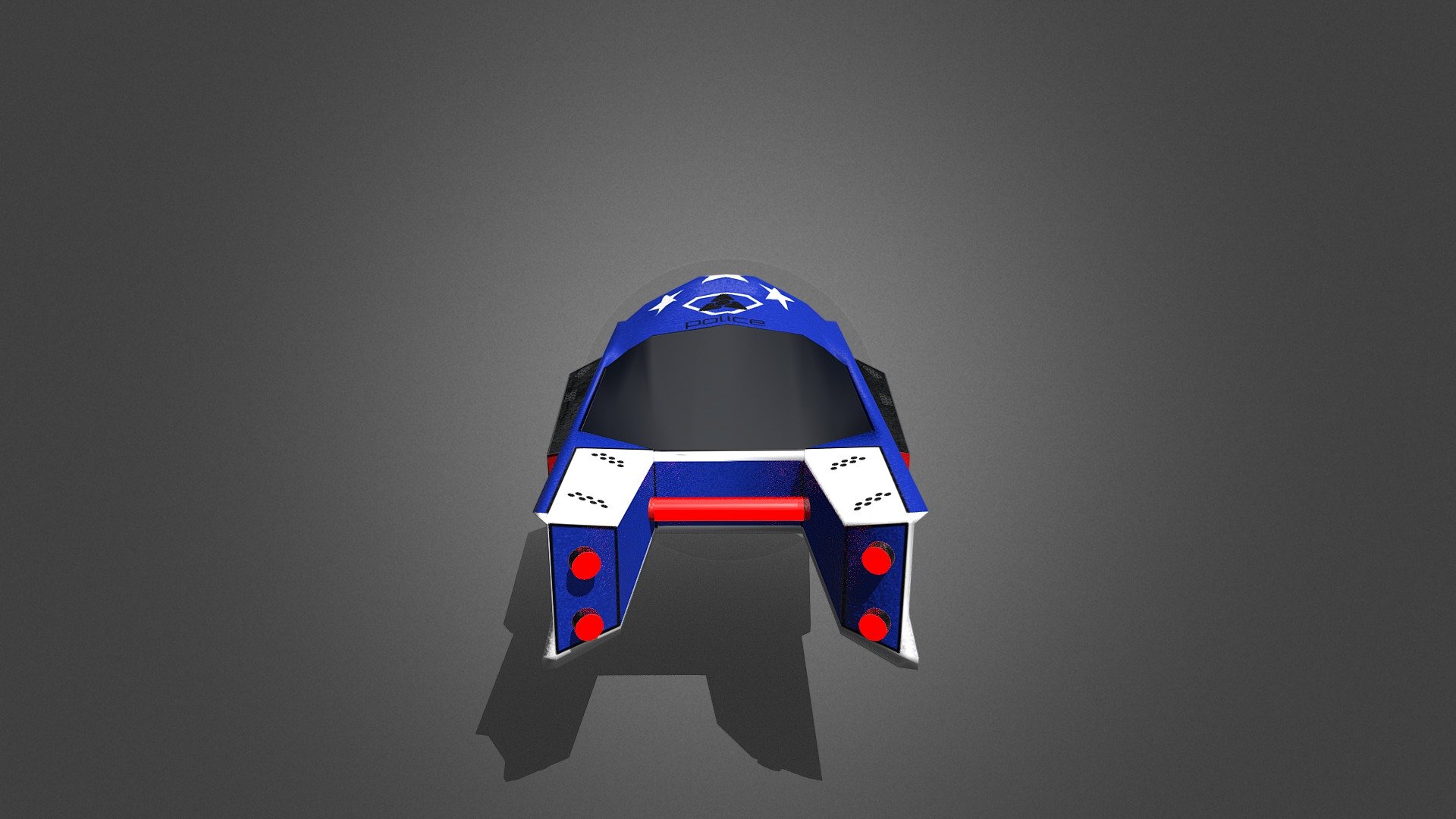 cyber punk cop car - Download Free 3D model by alexking ...