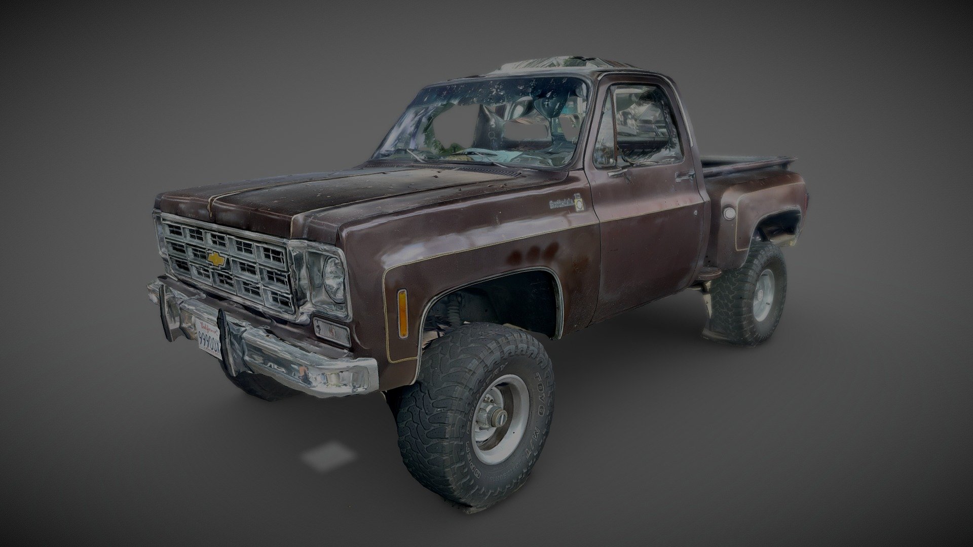 Neighbor's Chevy Truck - Download Free 3D model by jtressle [8991840 ...