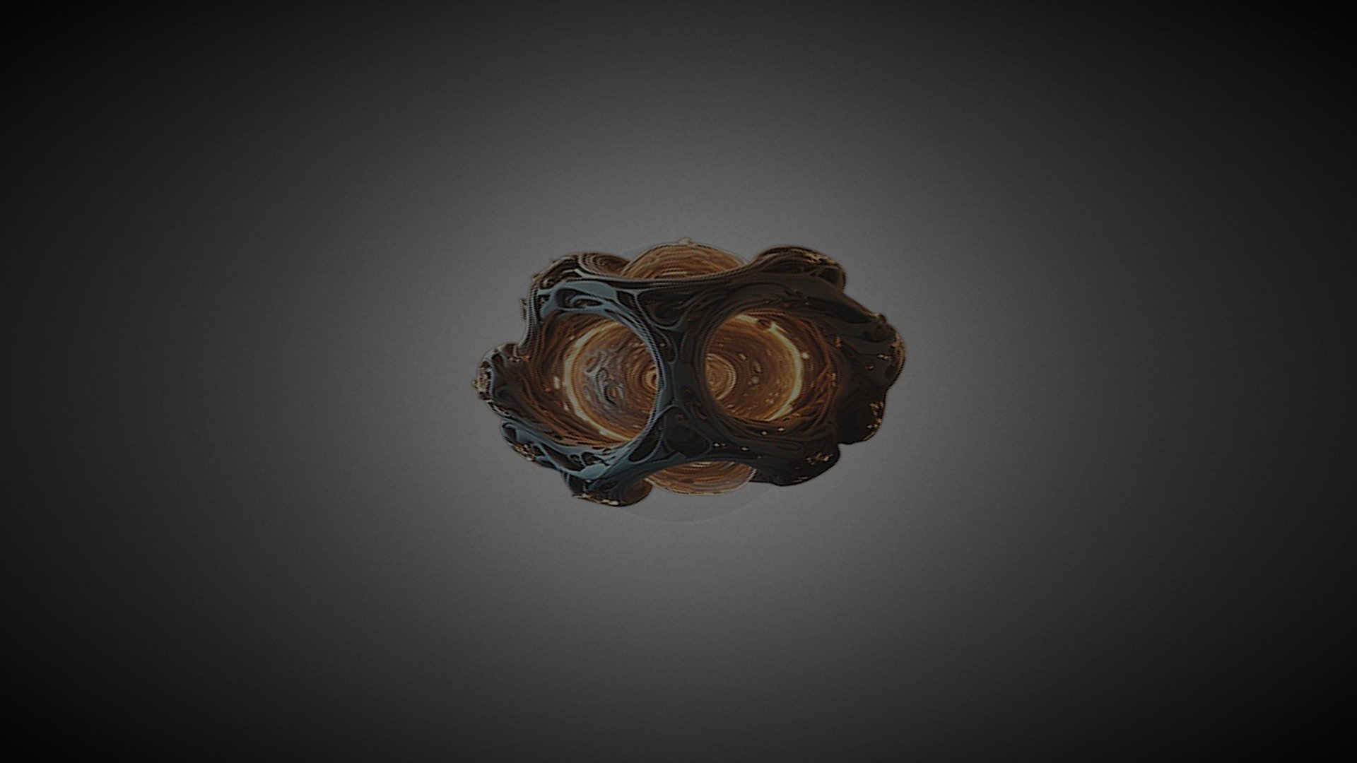 Golden Core Within a Complex Structure - 3D model by kanumong657 ...