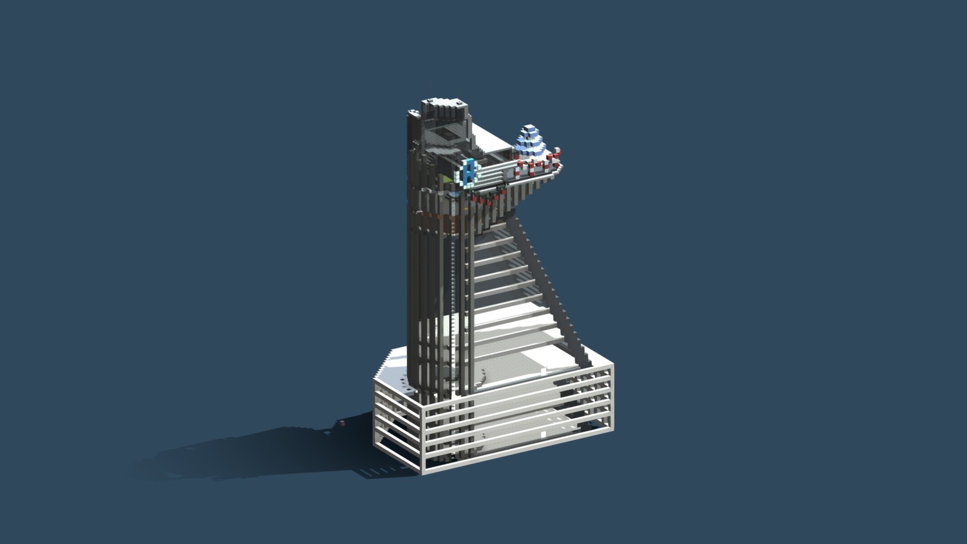 Classic Avengers Tower - 3D model by SevenScroll5003 [8993032] - Sketchfab