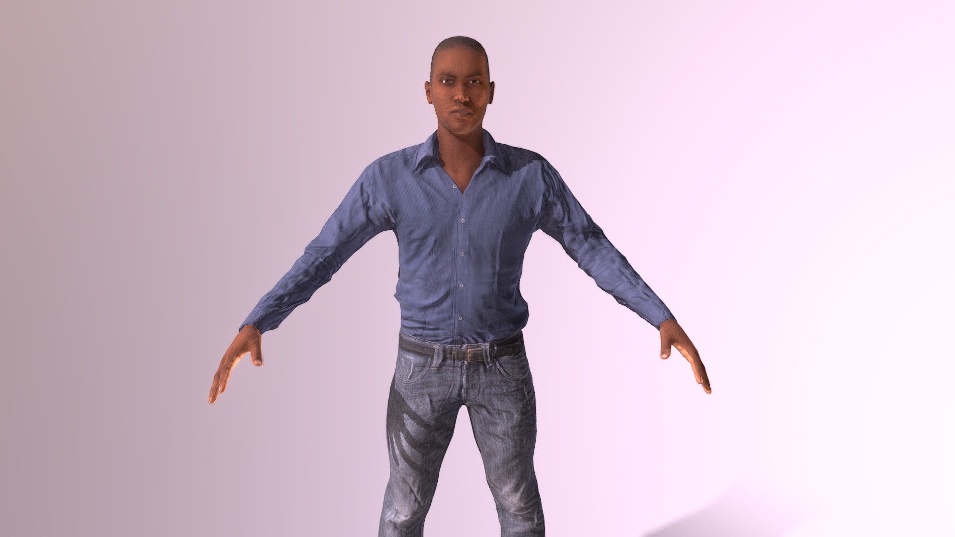 Generic Human Male FREE 3D MODEL Download Free 3D Model By Free 3D