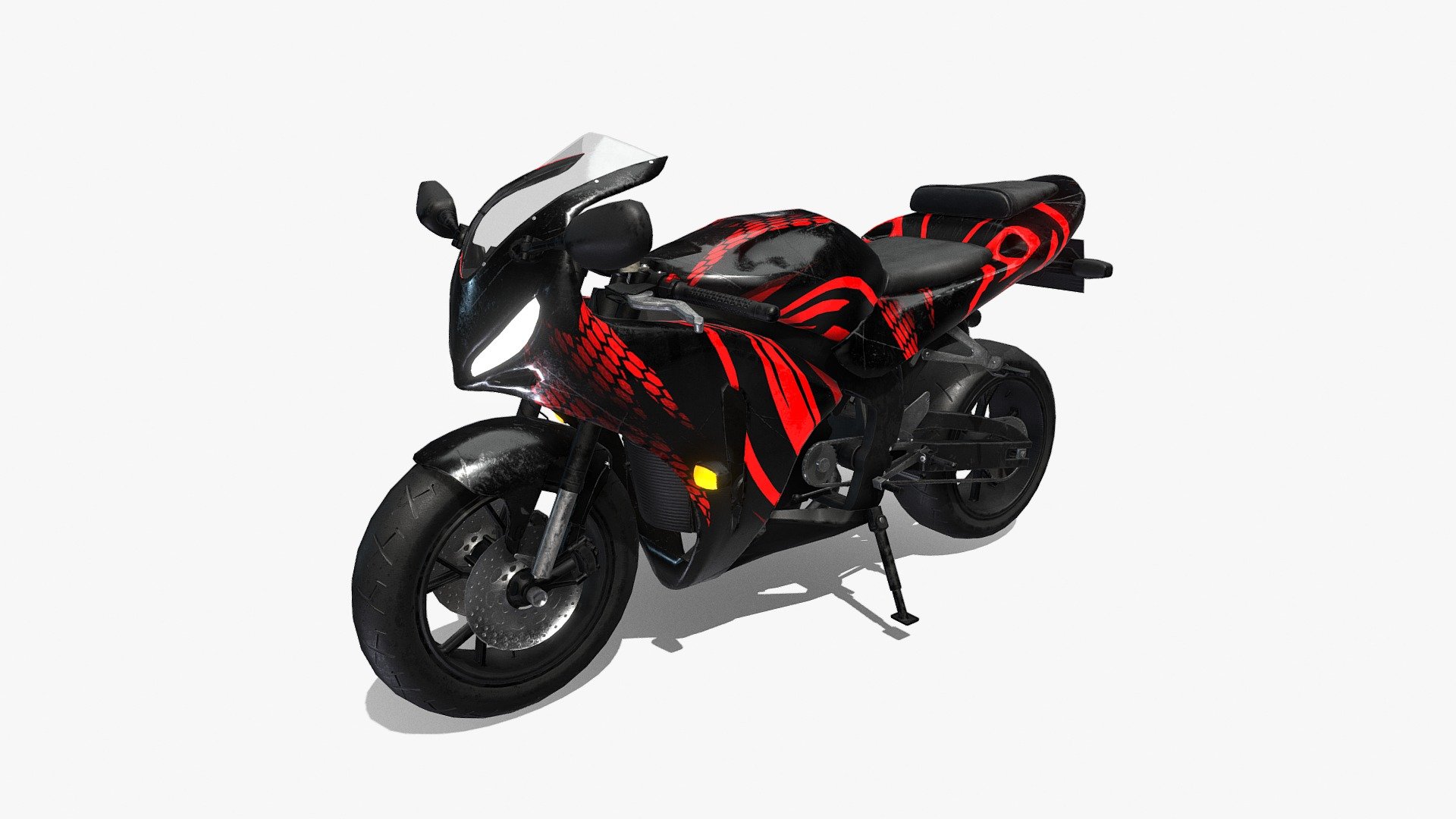 speed bike v3 rigged & animated - Buy Royalty Free 3D model by Pieter ...