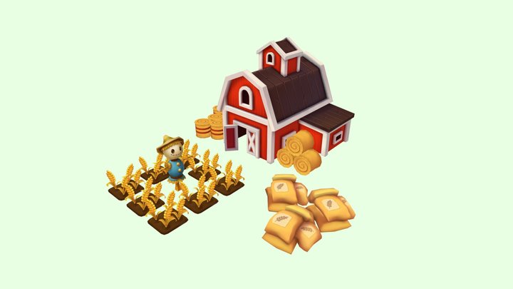 Haystack 3D models - Sketchfab