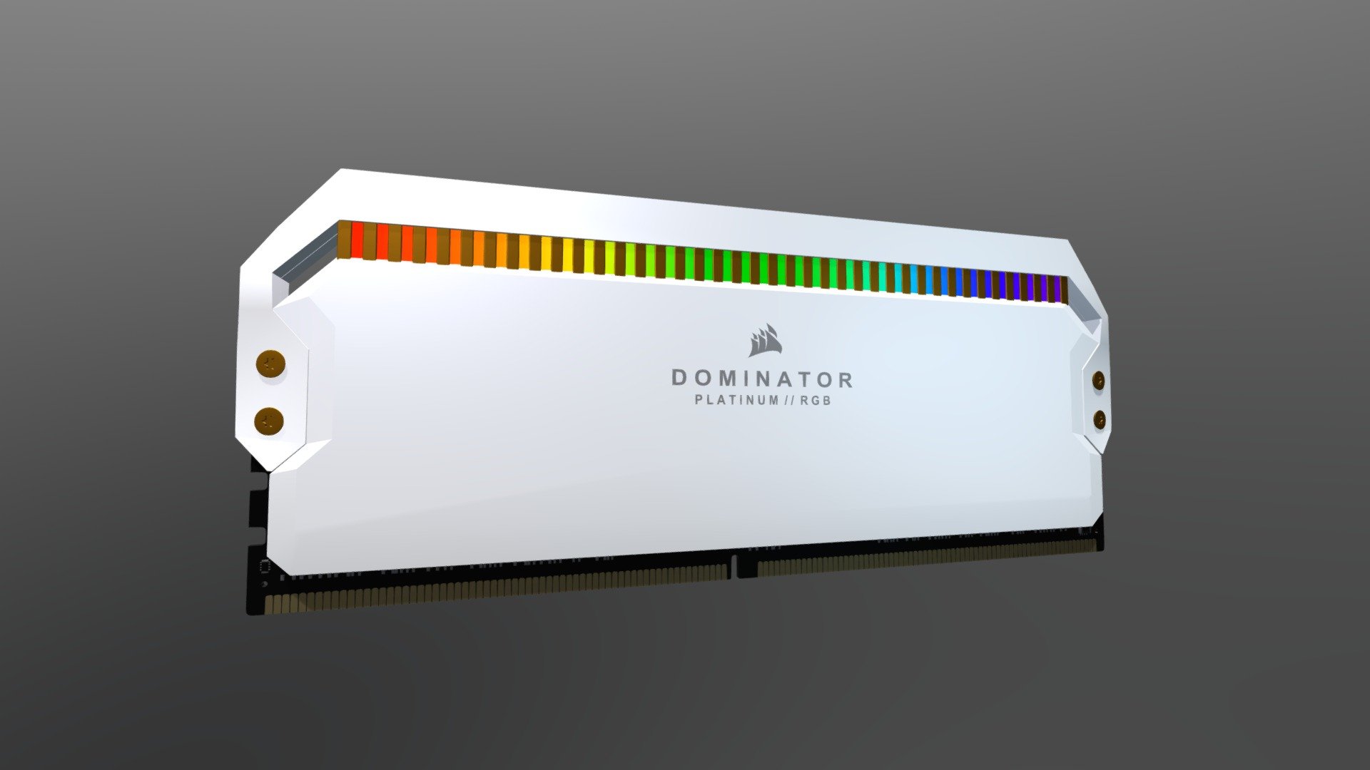 Corsair DOMINATOR RGB RAM - Download Free 3D model by MajdyModels ...