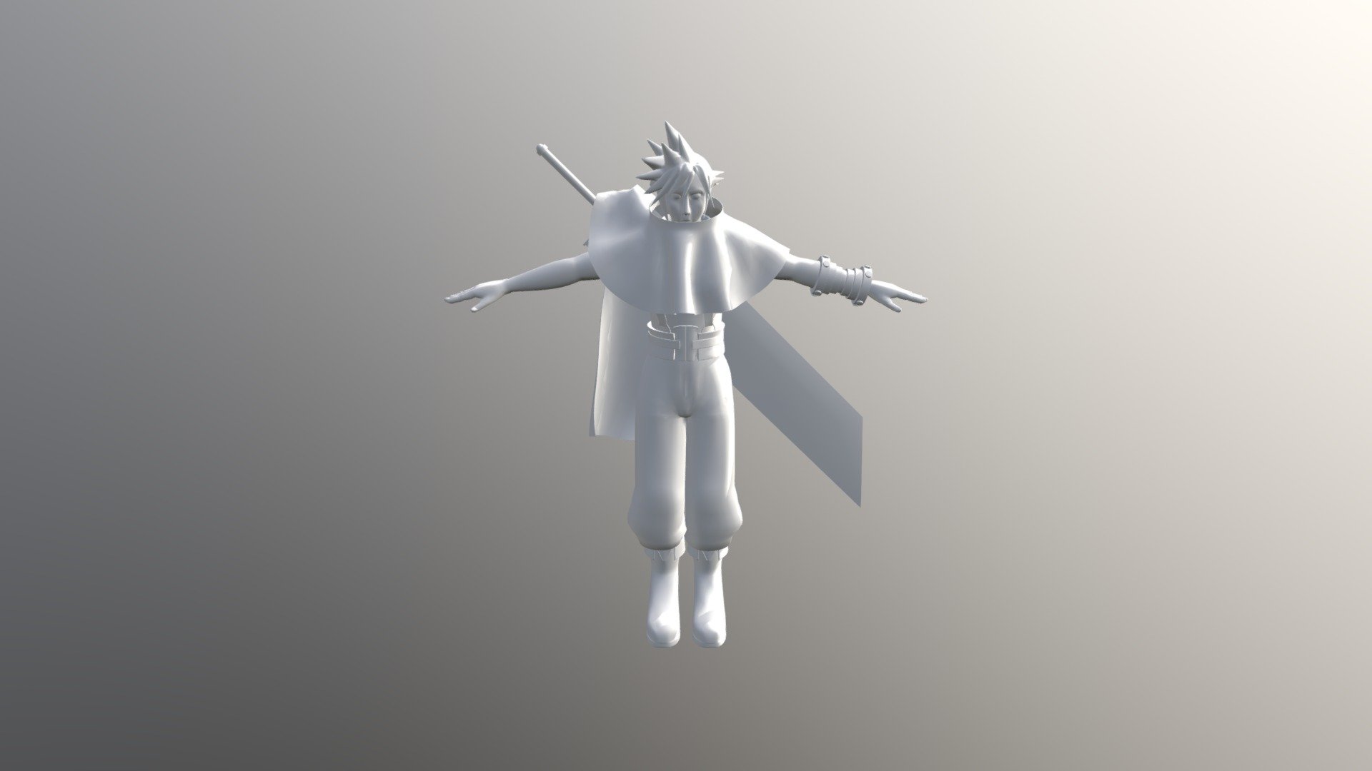 Cloud Strife - Download Free 3D model by Byakkoya (@diegoafg20 ...