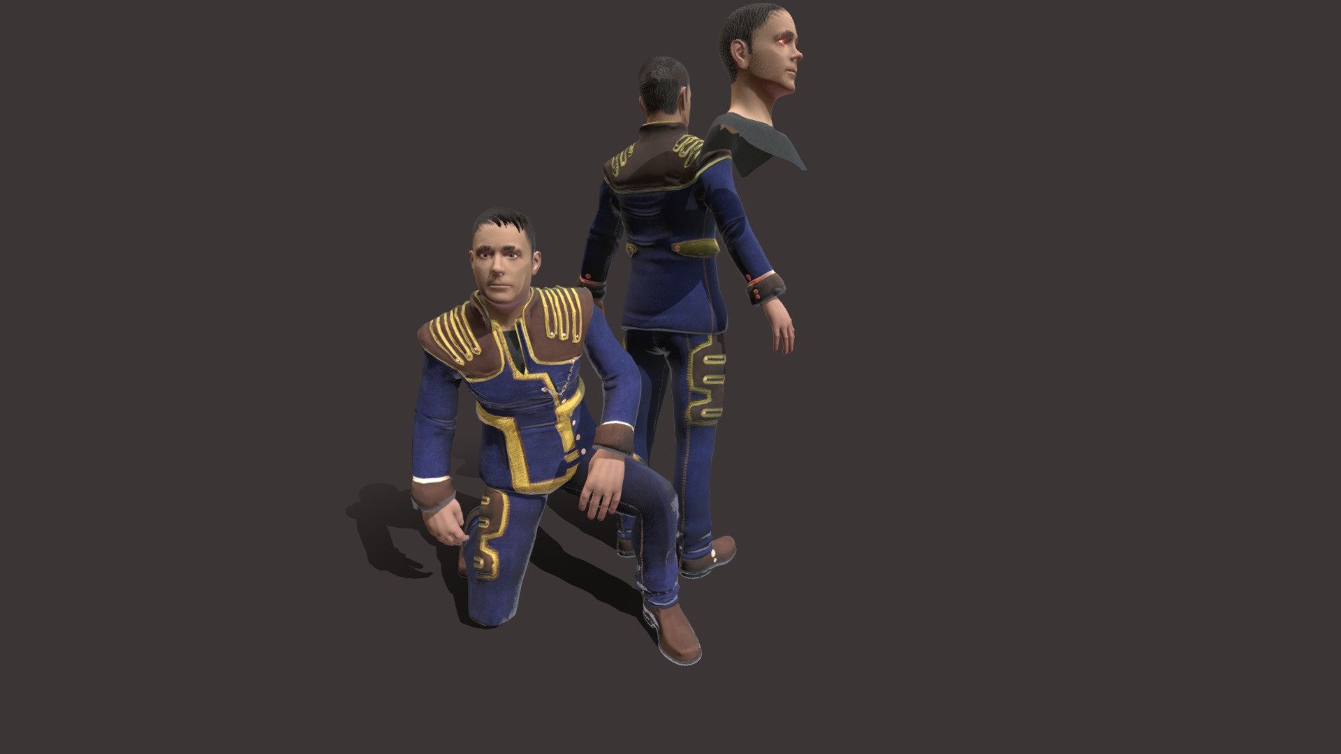 General. - 3D model by Bento (@gostbento) [8996ad8] - Sketchfab