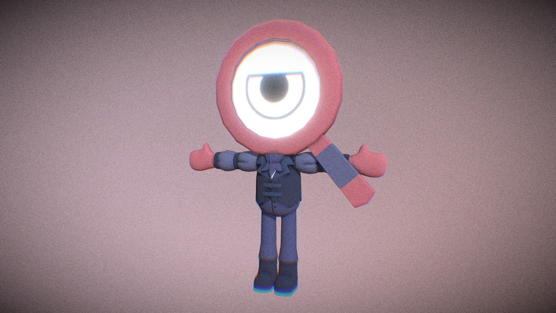 Ebony Detective Rodger - Dandy's World - Download Free 3D model by ...