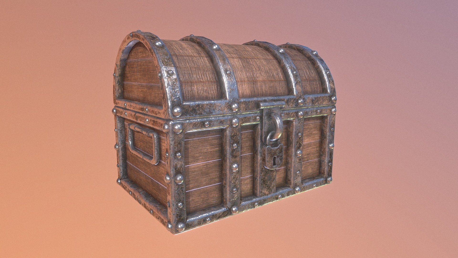 Treasure Chest - Buy Royalty Free 3D model by Harold P. de Boer ...