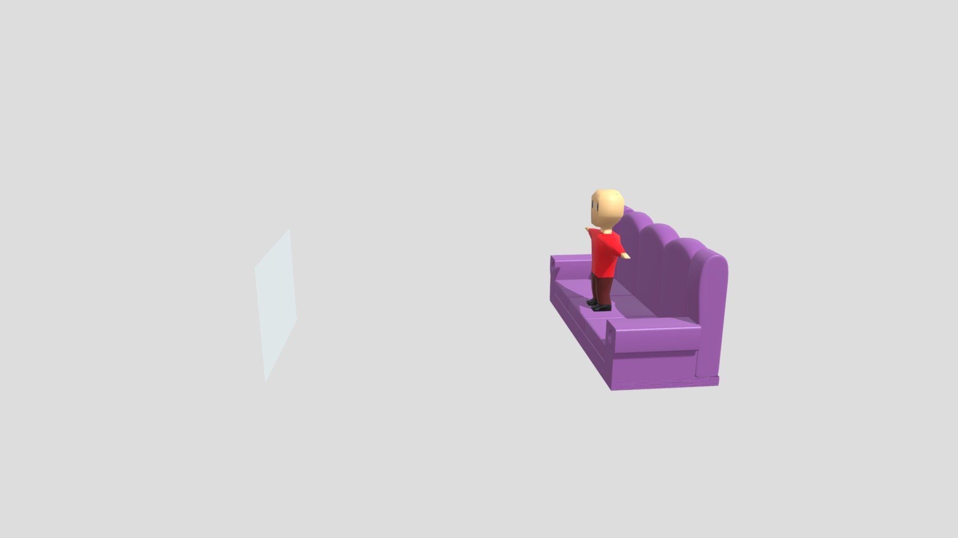 Character Watching Video - Download Free 3D model by Akinremi [8998de7 ...