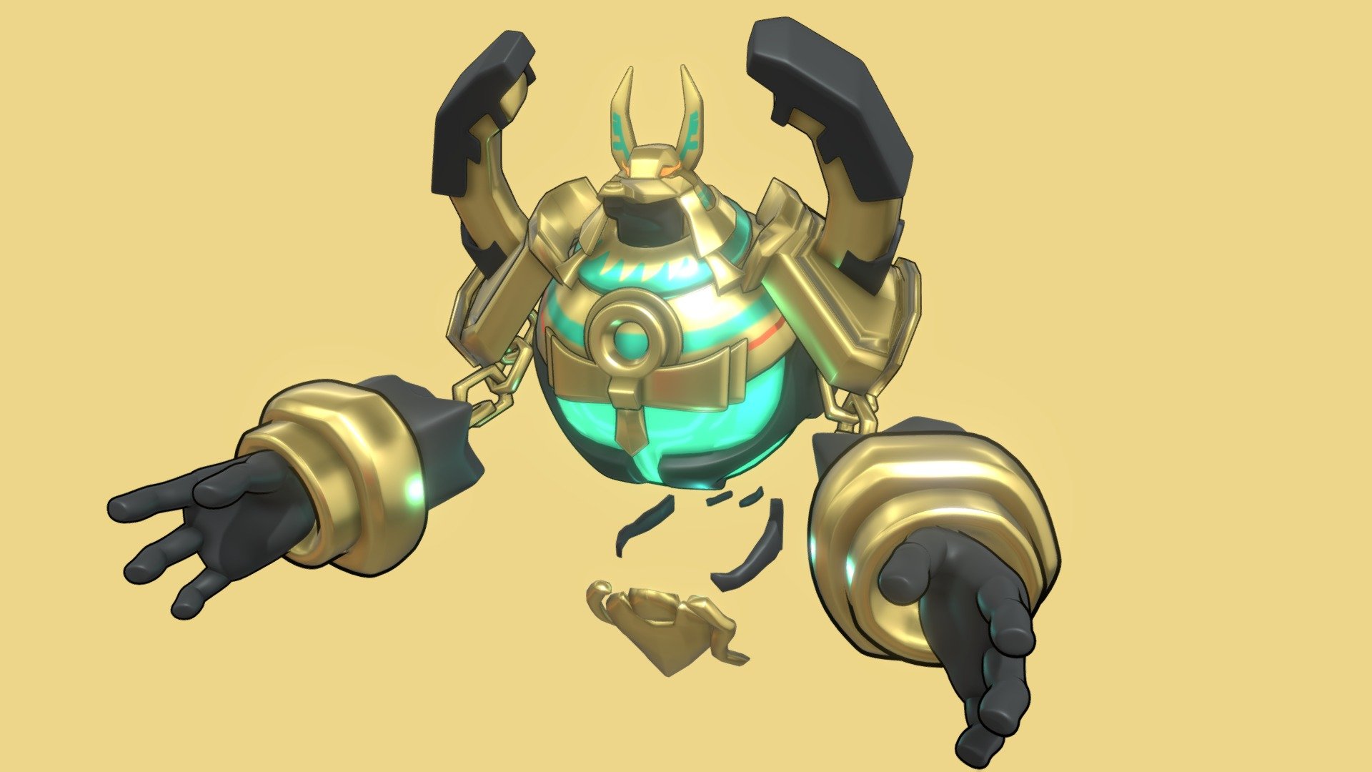 Pharaoh - Download Free 3D model by Rached.Abdelkhalek [899a318 ...