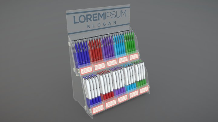 Retail-store-equipment 3D models - Sketchfab