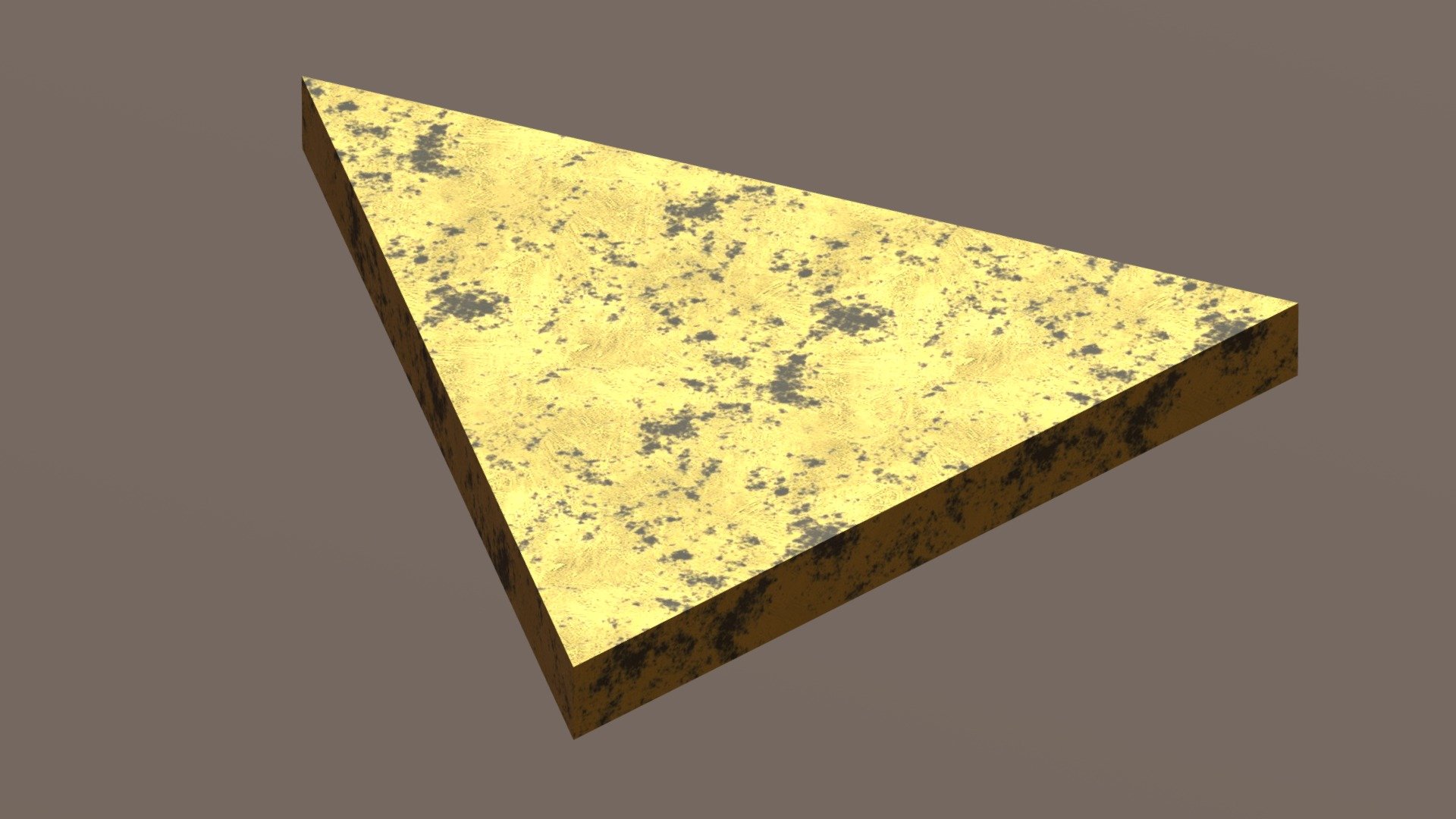 Triangle - Moldy Gold - 3D model by Kugatsu Tsukai 3D Model Hub ...