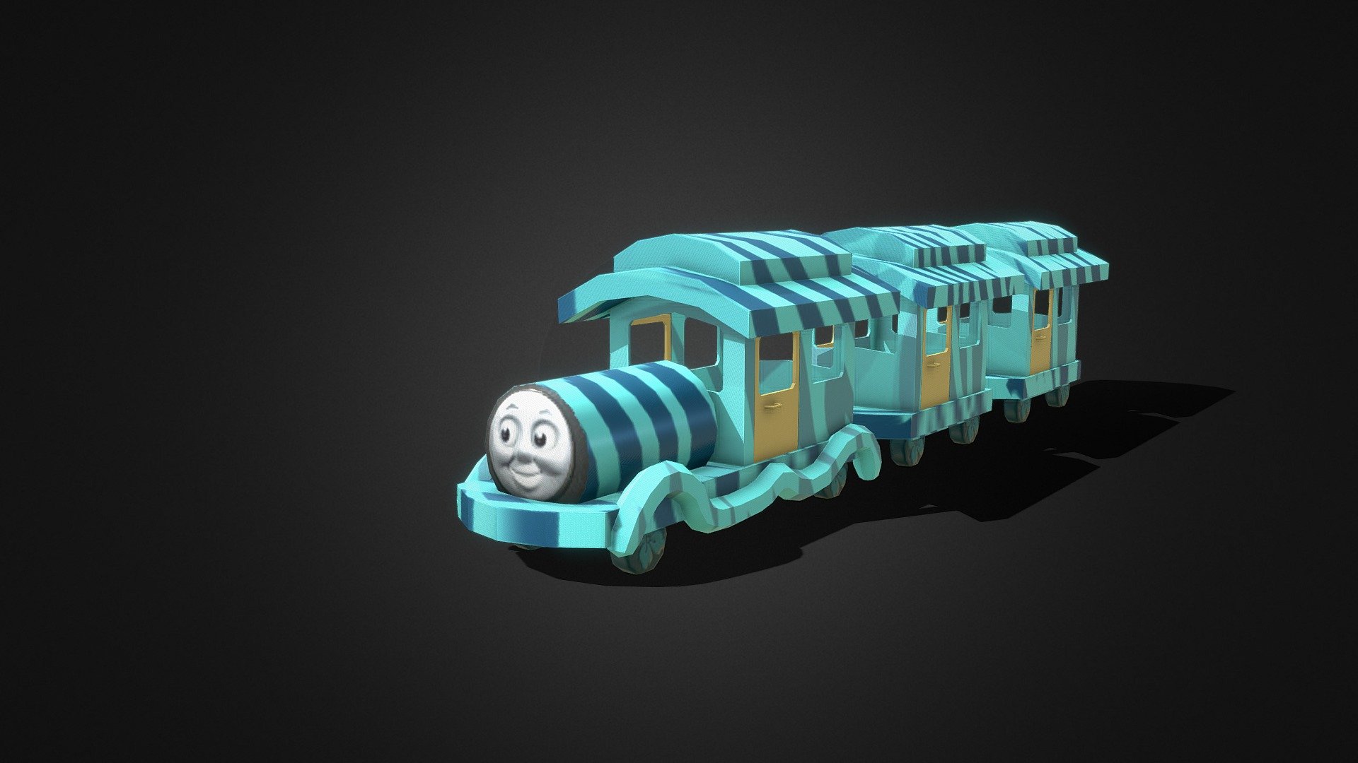 Mini_Train - 3D model by Jackson.Charles [899ceaa] - Sketchfab