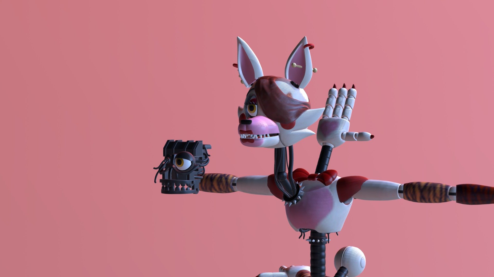 Glamrock mangle security - Download Free 3D model by godzillaultima362 ...
