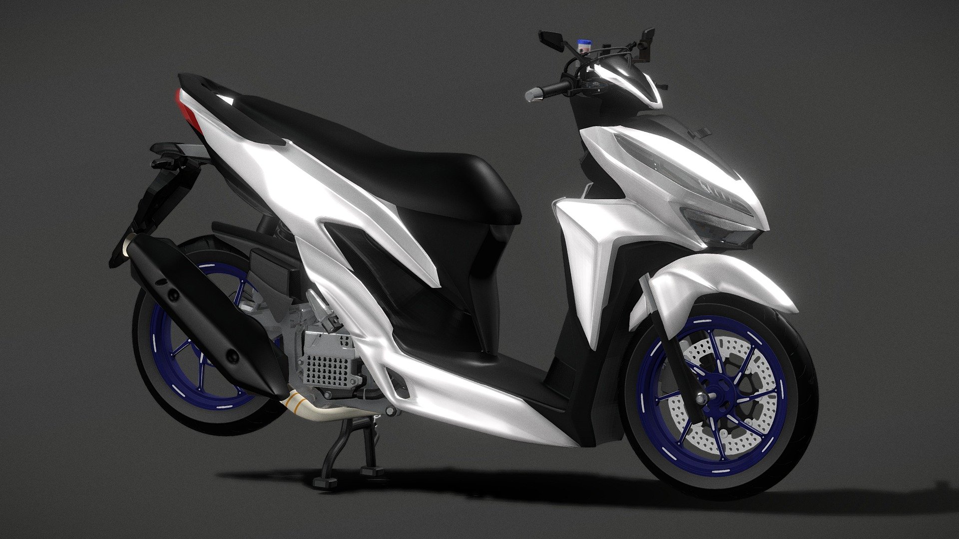 2019 - Honda Click or Vario 125 & 150 - Buy Royalty Free 3D model by ...