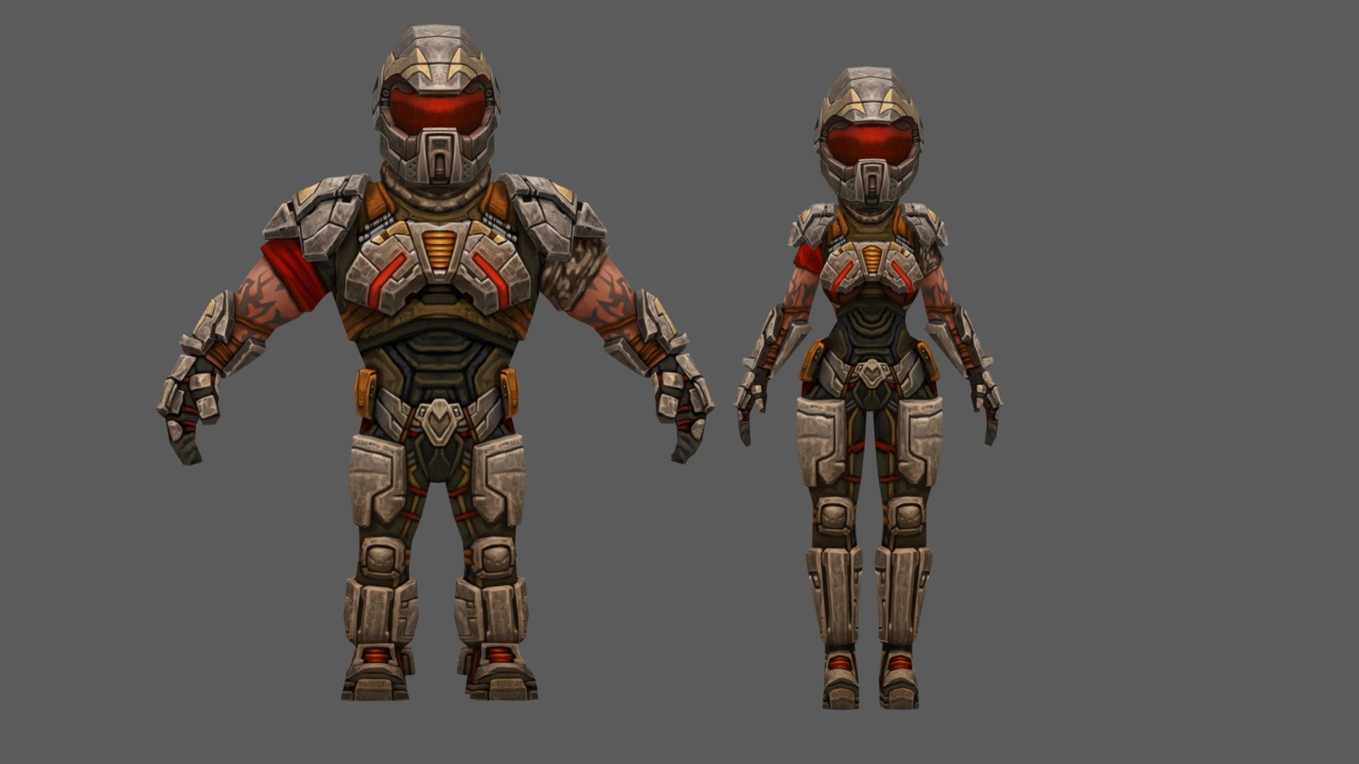 F Trooper 16 - 3D model by CC (@ccsf) [899d9d8] - Sketchfab