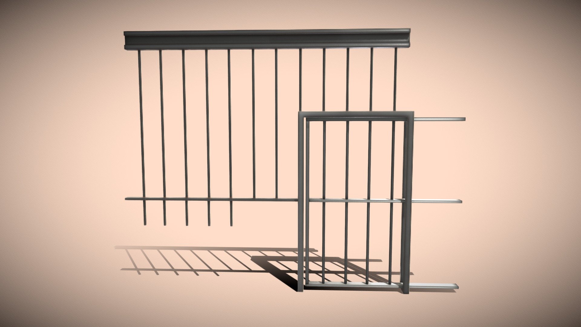Cell Door - Download Free 3D model by Anom Purple Modelling (@Anom404 ...