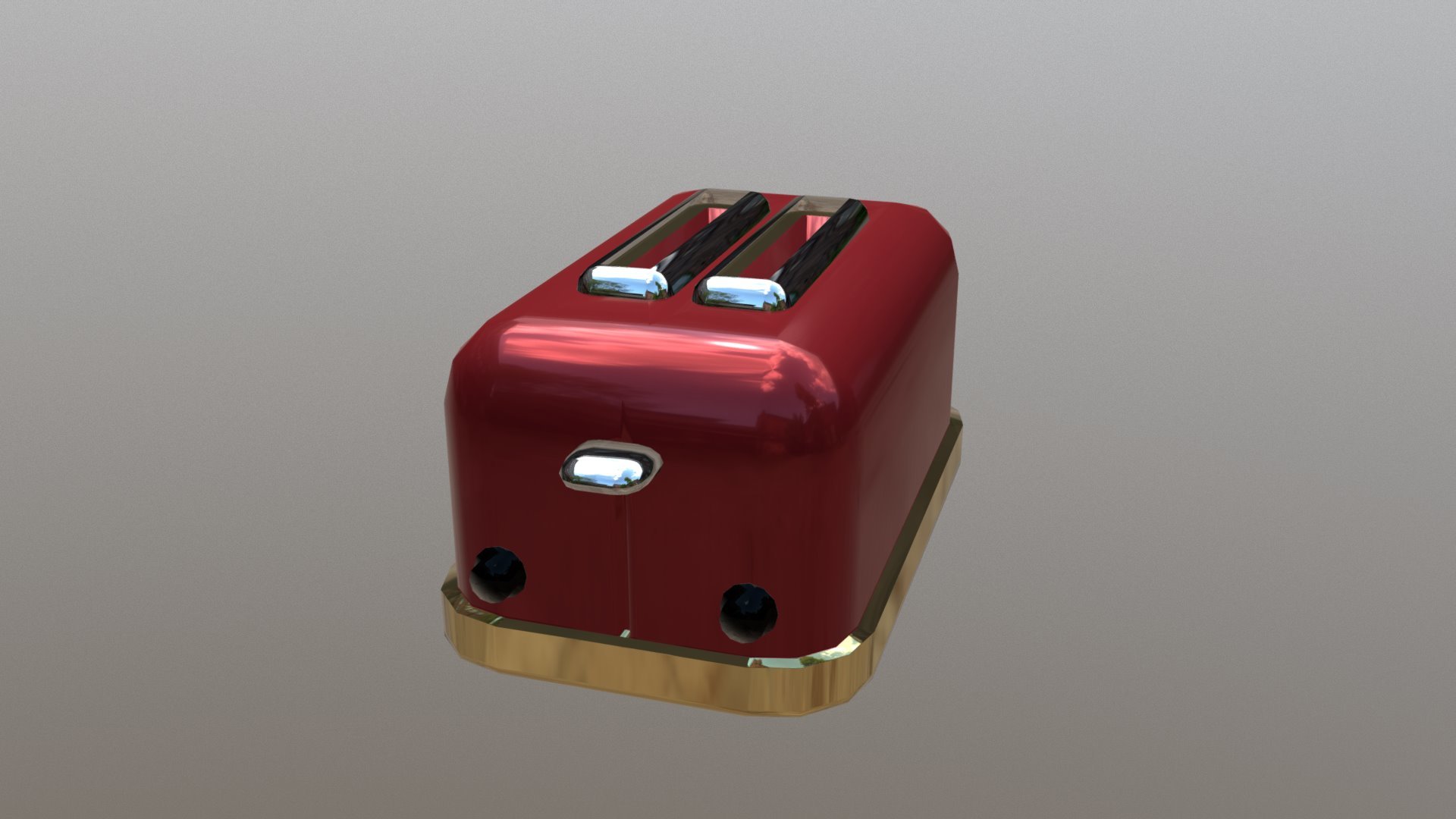 Red Toaster - 3D model by Angel Perez (@Flanyleche) [899ef4a] - Sketchfab