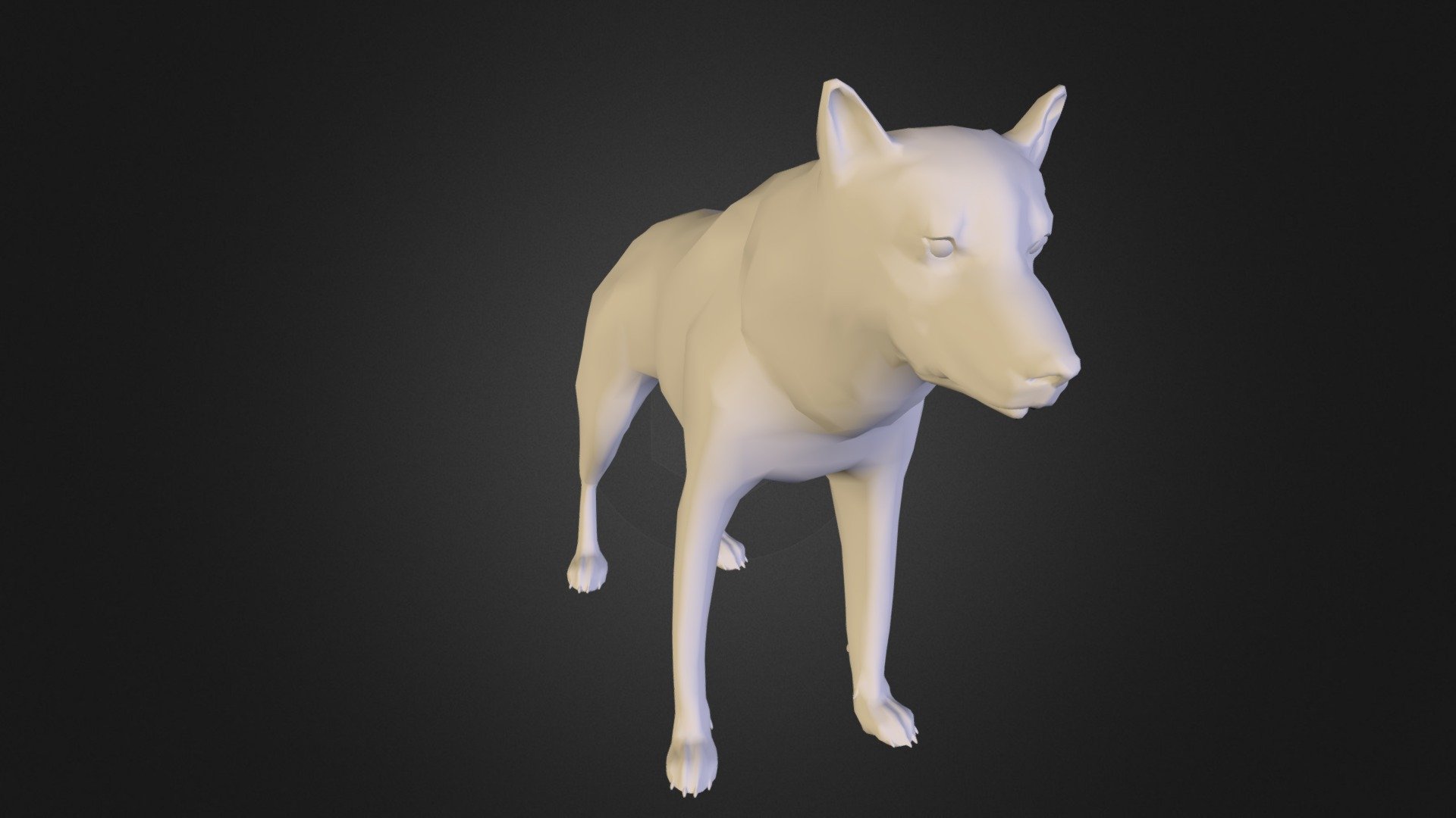 wolf WIP - 3D model by Tomahawk [89VuQk4] - Sketchfab