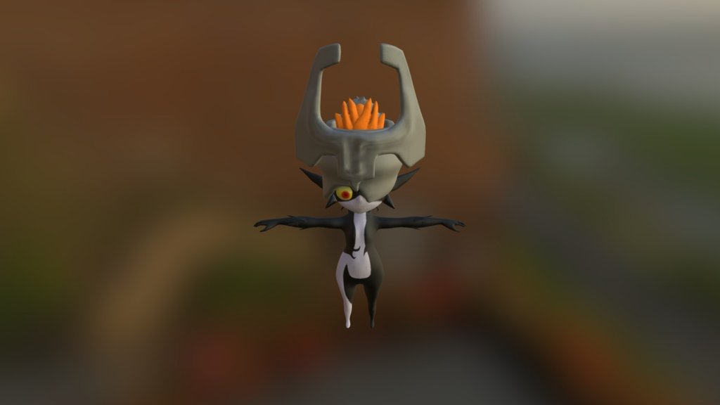Legend of Zelda Twilight Princess: Midna V0.5 - 3D model by Jorgilla ...