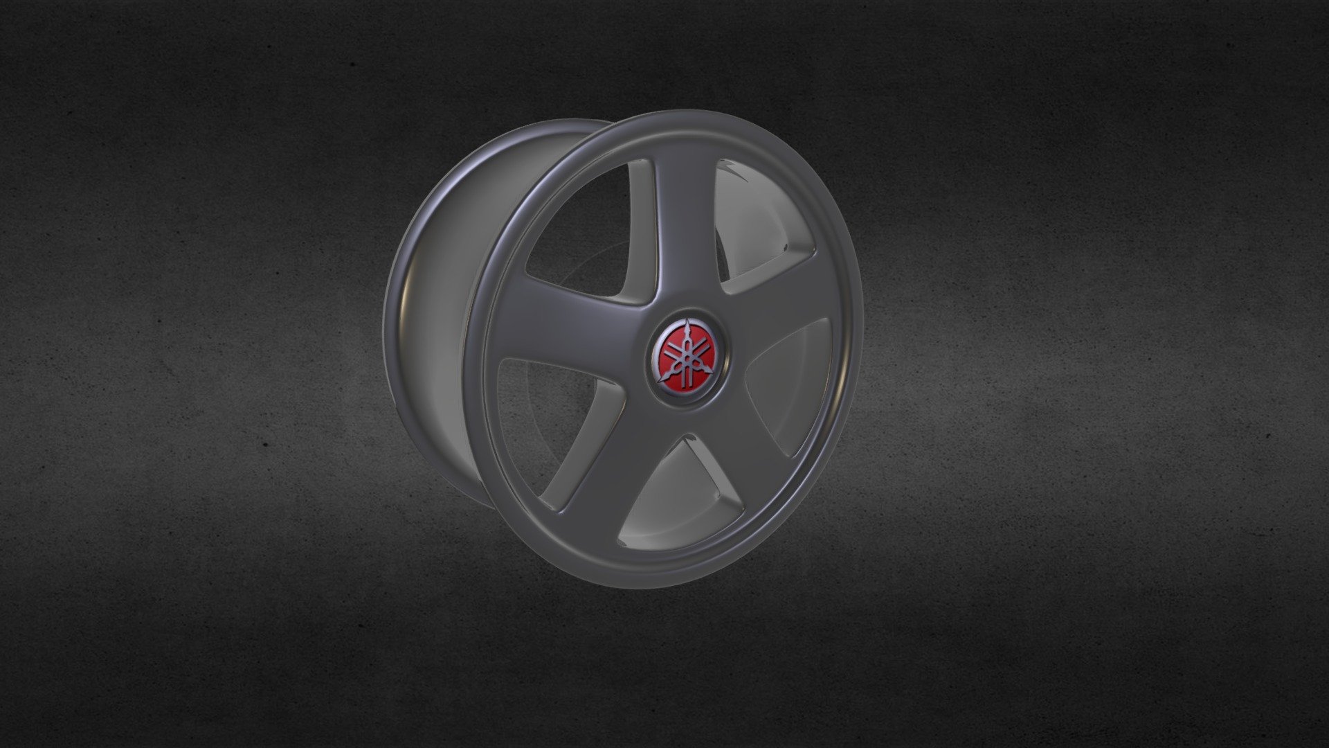 5-spoke car rim (Rotobox/Yamaha inspired) - Download Free 3D model by ...
