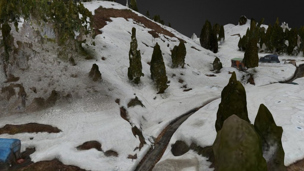 Snow 01 - 3D model by obanawa [89a38a0] - Sketchfab