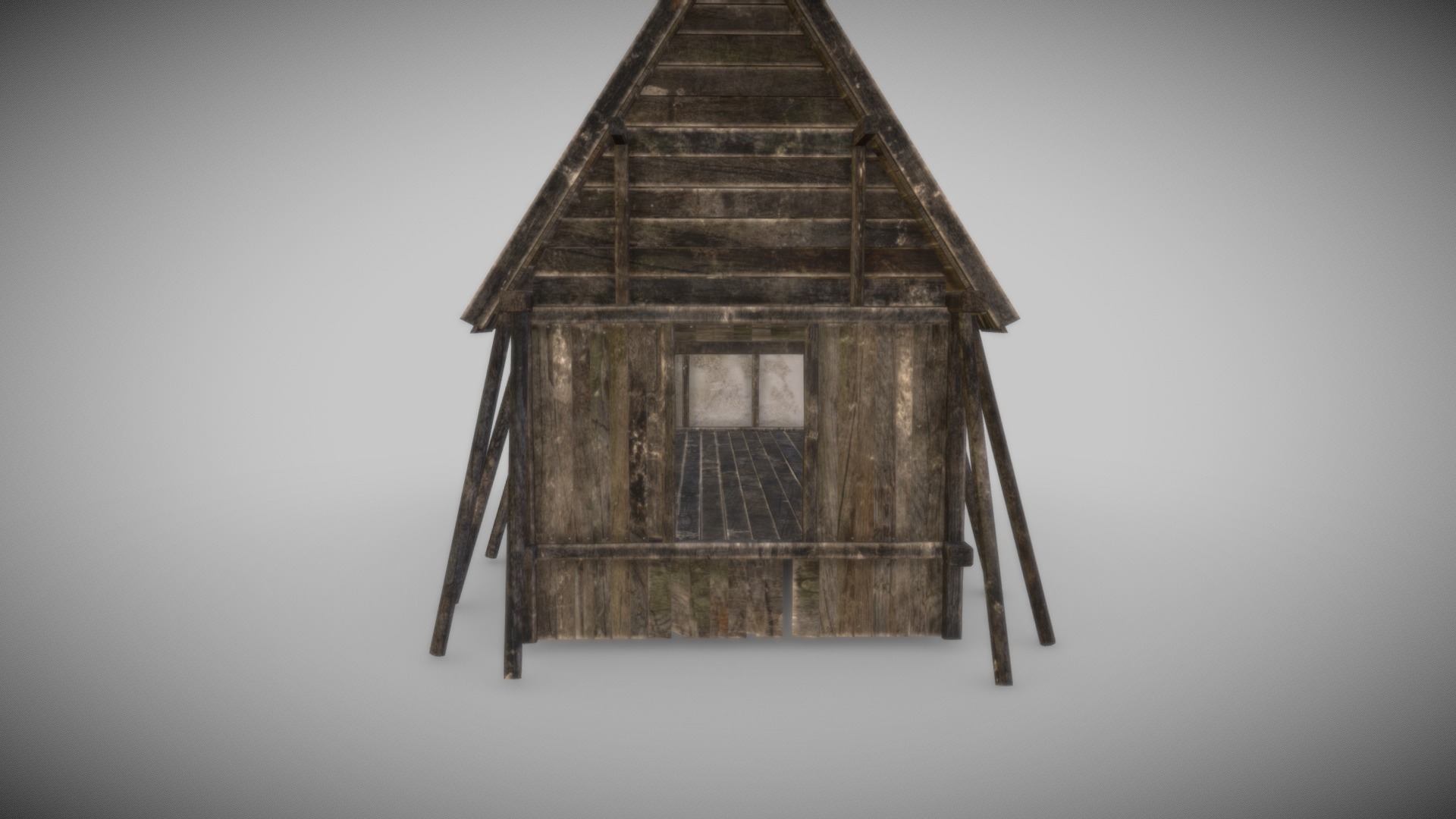 Viking Longhouse - 3D model by Taylor (@r.taylor) [89a46a9] - Sketchfab
