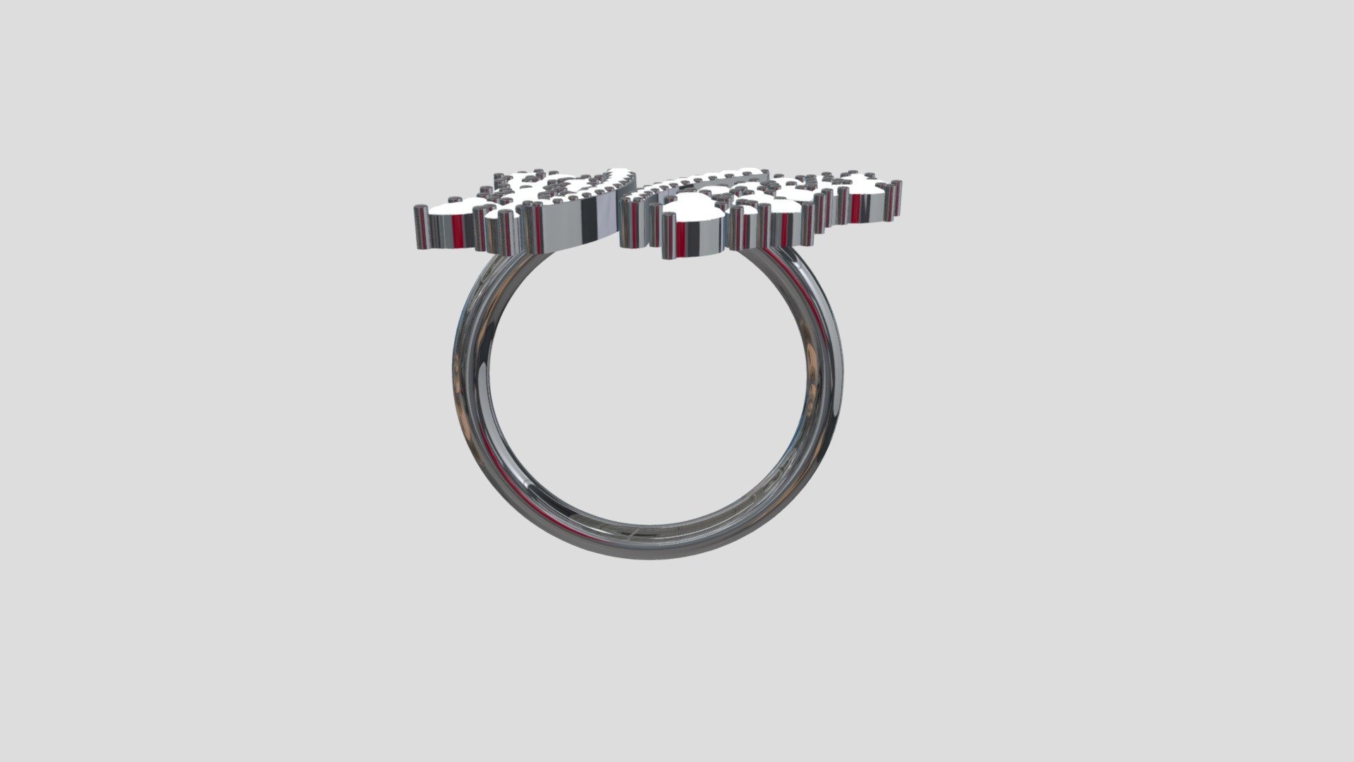 Butter Fly_ Ring - 3D model by saggy3dm [89a5508] - Sketchfab