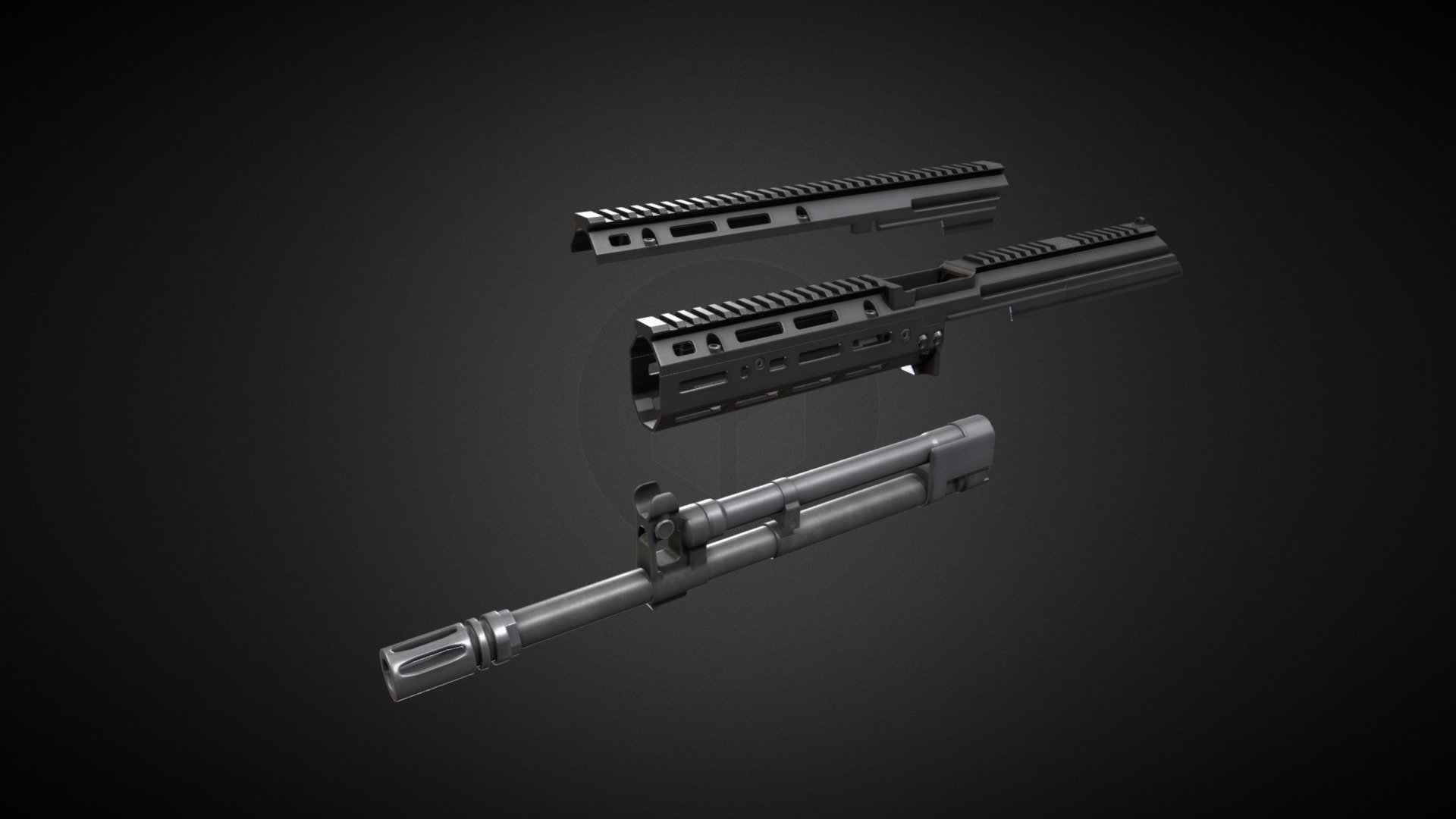 SAG AK MK3 Chassis - Buy Royalty Free 3D model by Akinaro [89a61cc ...