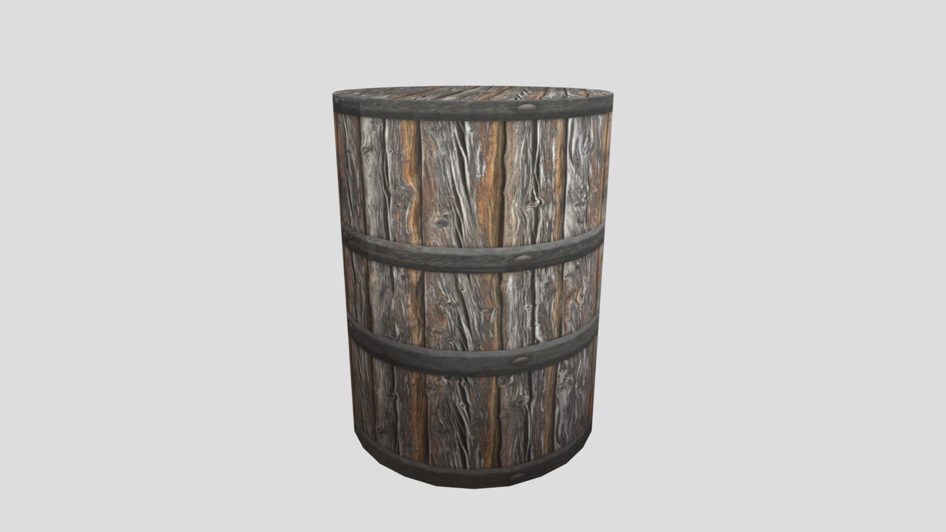 Barrel - 3D model by wes.schroedl [89a8397] - Sketchfab