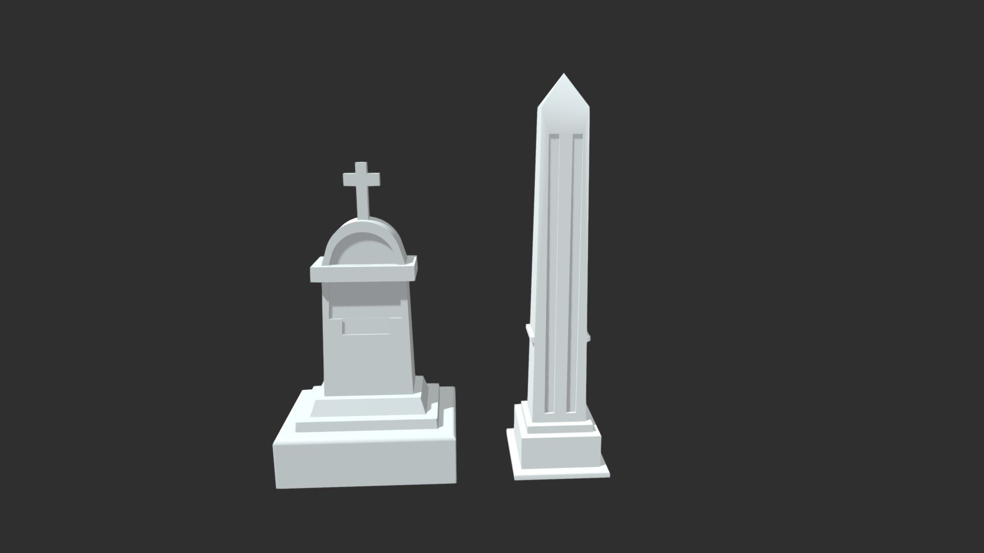 Cemetary Challange - 3D model by sambozo [89a93c4] - Sketchfab