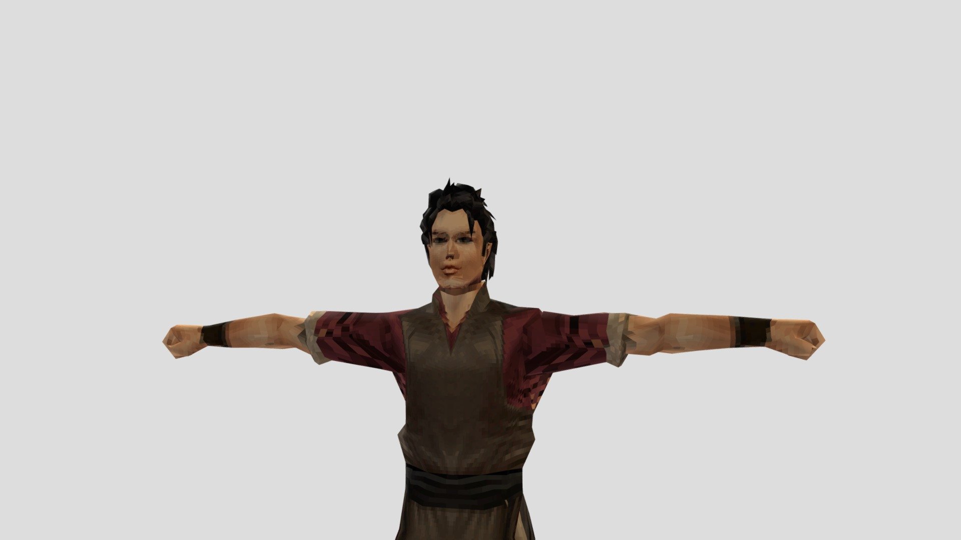 PSP - Mortal Kombat Unchained - Young Shujinko - Download Free 3D model ...