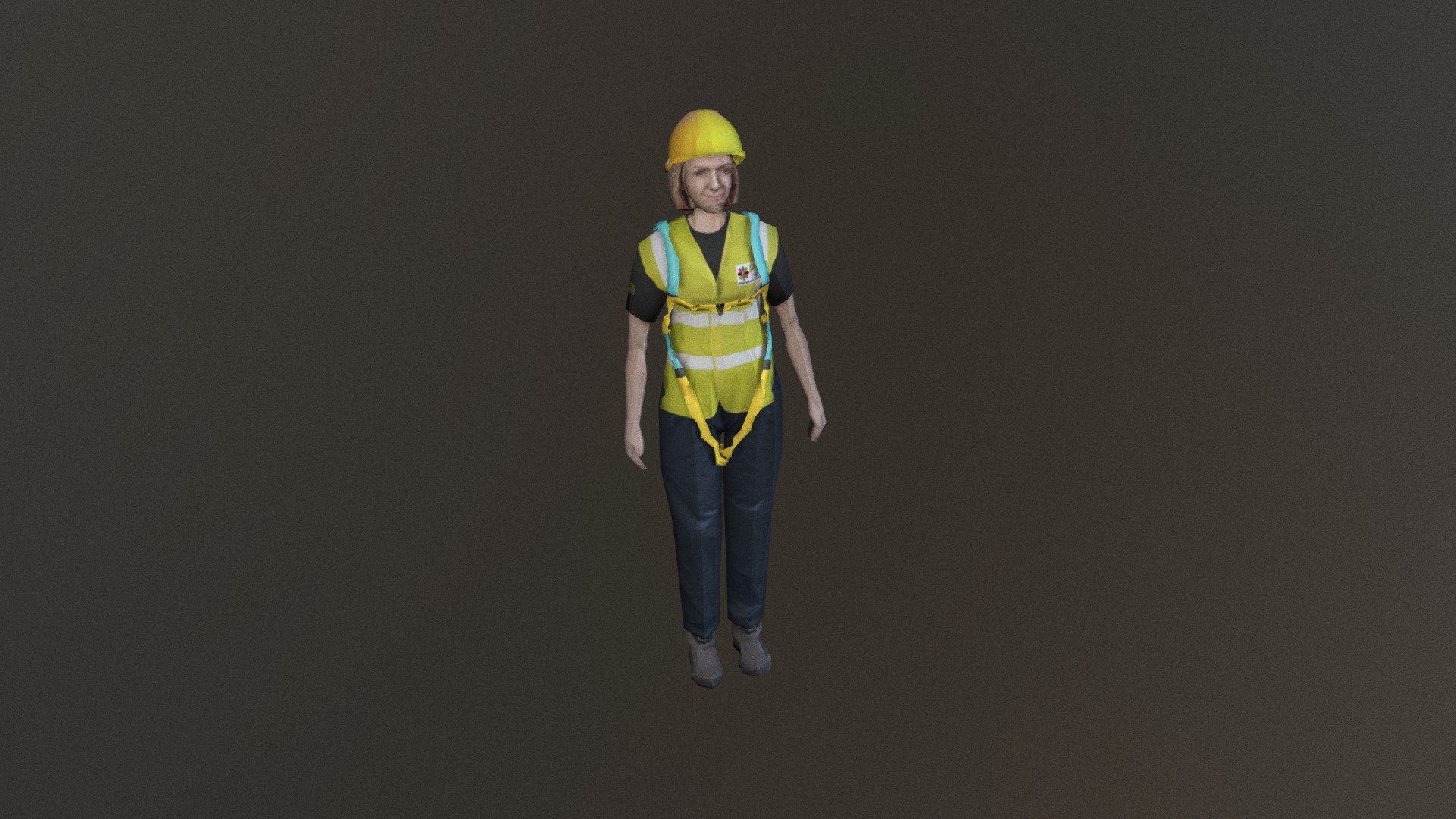 Safety Worker - 3D model by mercuryuk [89ac798] - Sketchfab