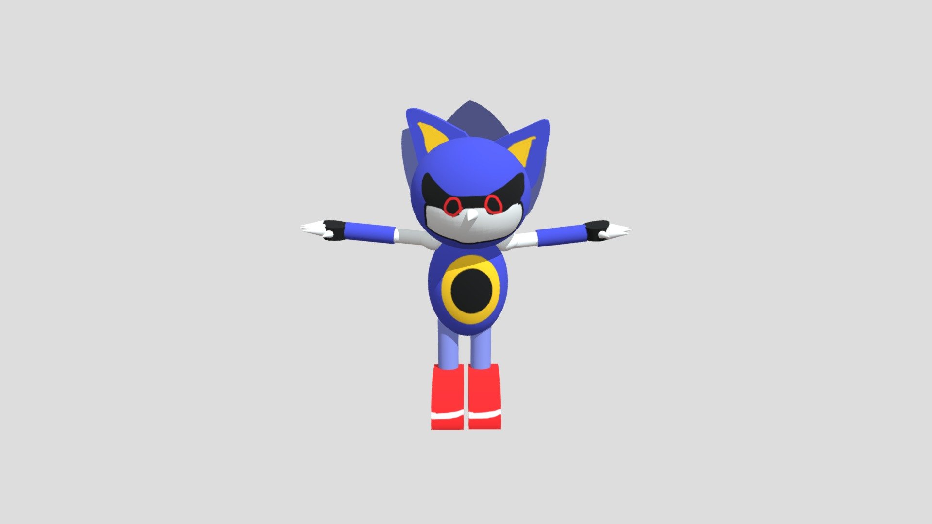 Metal Sonic - Download Free 3D model by Rukus04 [89accc2] - Sketchfab