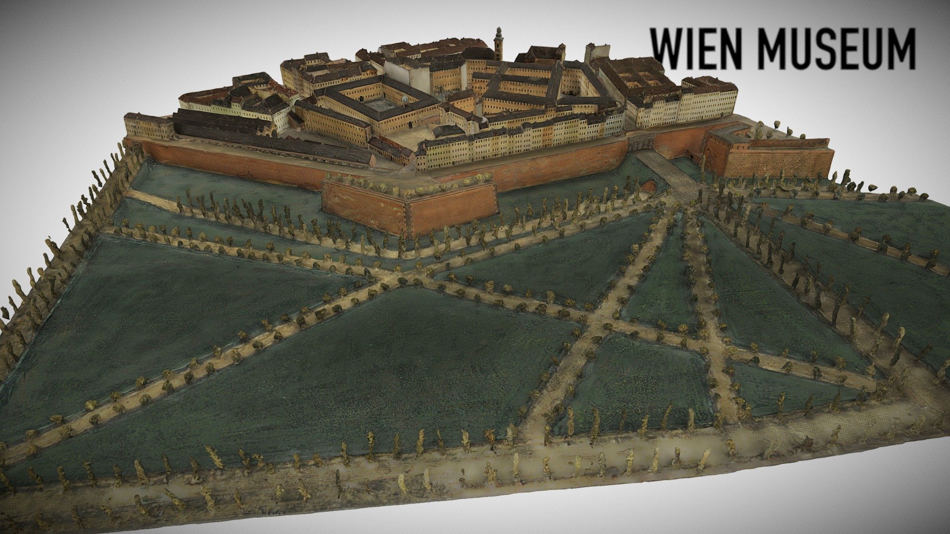 M: Wienmodell von Eduard Fischer 1852-1854 - 3D model by Crazy Eye ...