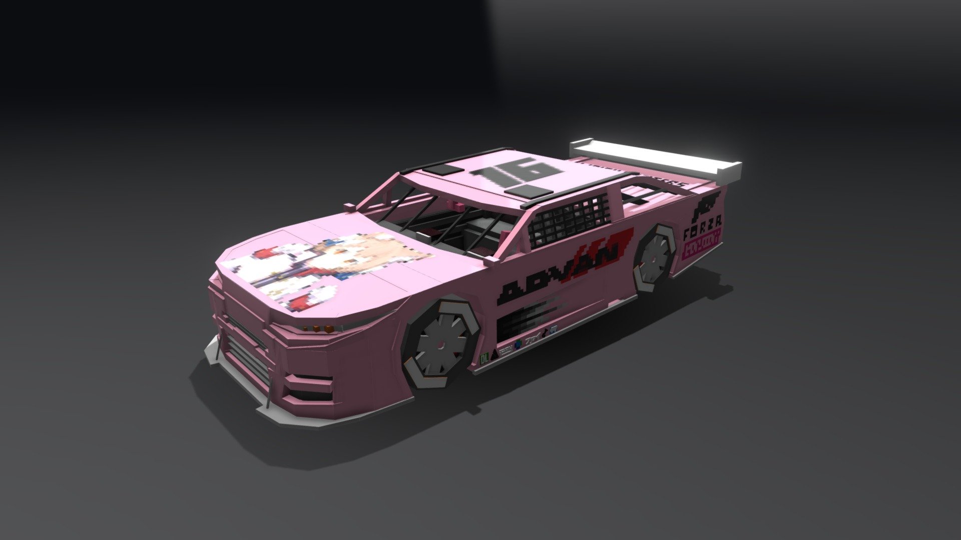 [FREE] Nascar Hyperest [Pink] - Download Free 3D model by Hyperest ...